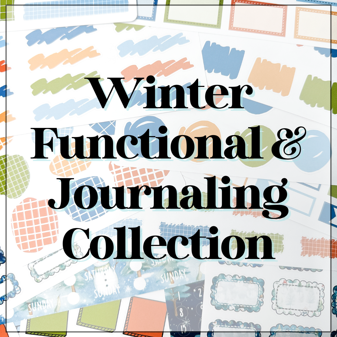 Winter Functional and Journaling – PlanItWithStickers