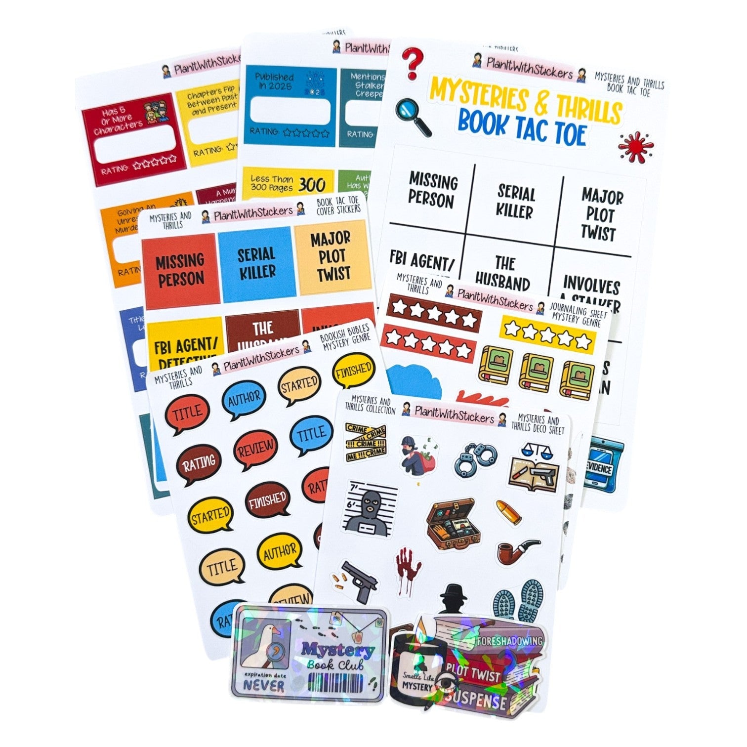 Mysteries and Thrills Readers Collection – PlanItWithStickers